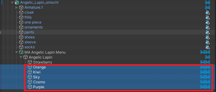 【VRChat】MA Material Setterを使ったマテリアル変更メニュー改変のすゝめ【Modualr Avatar】｜₺ƾ₺ƾkesera2