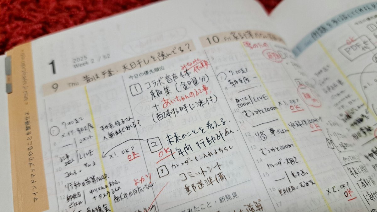 『やるべきこと』が多すぎる！そんな時に必要なのは『決断』の手帳習慣｜saya.ino