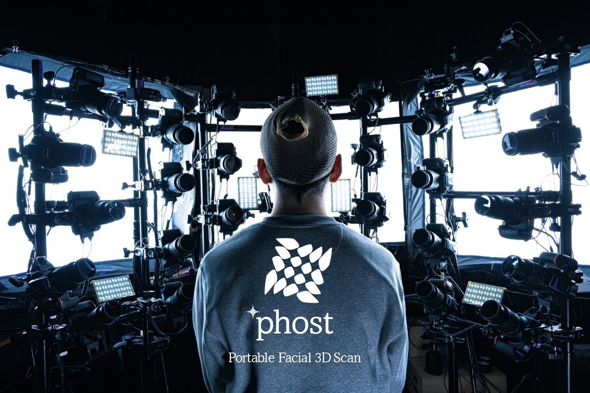 【出張対応！】 高精細な顔 3Dスキャナー『phost』をリリース｜L'espace Vision の "note"