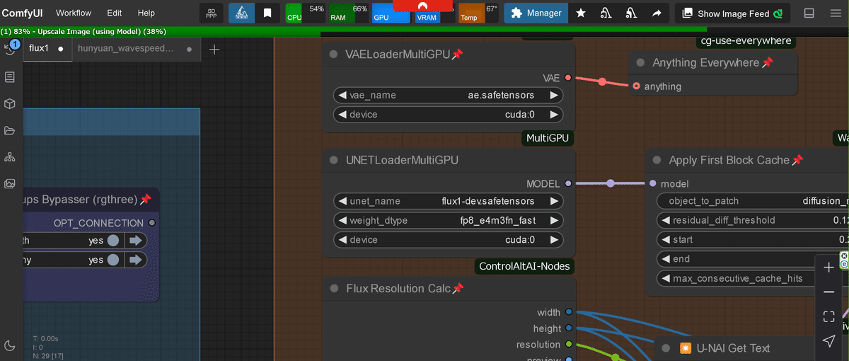 暫定版 Advanced tips of "ComfyUI-MultiGPU" node ＆α｜GJL
