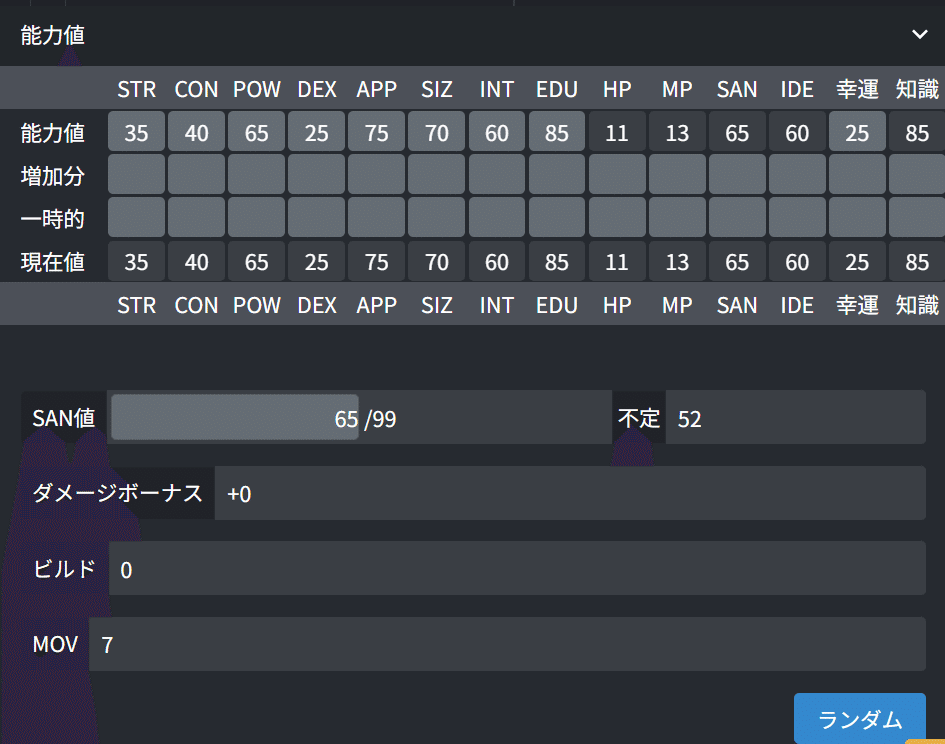 新クトゥルフ神話TRPG（CoC7版）のキャラの作り方｜たこ