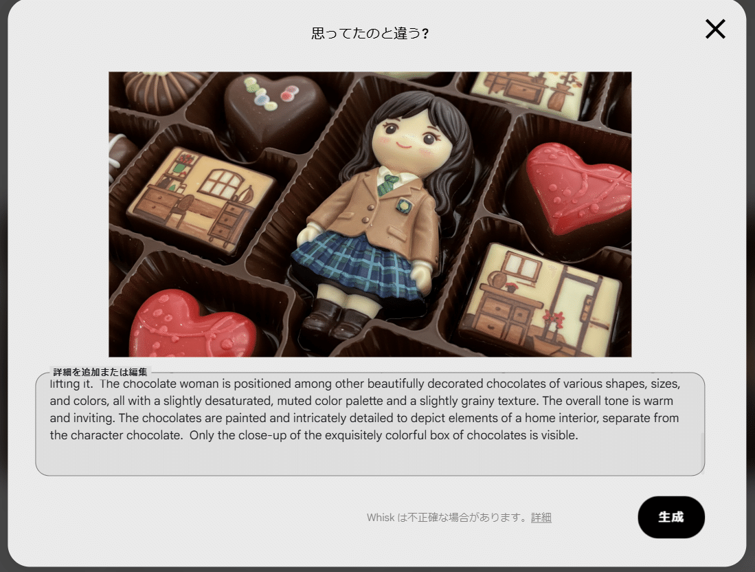 WhiskでimageFXのプロンプトを簡単に作る｜TIGER AI絵師