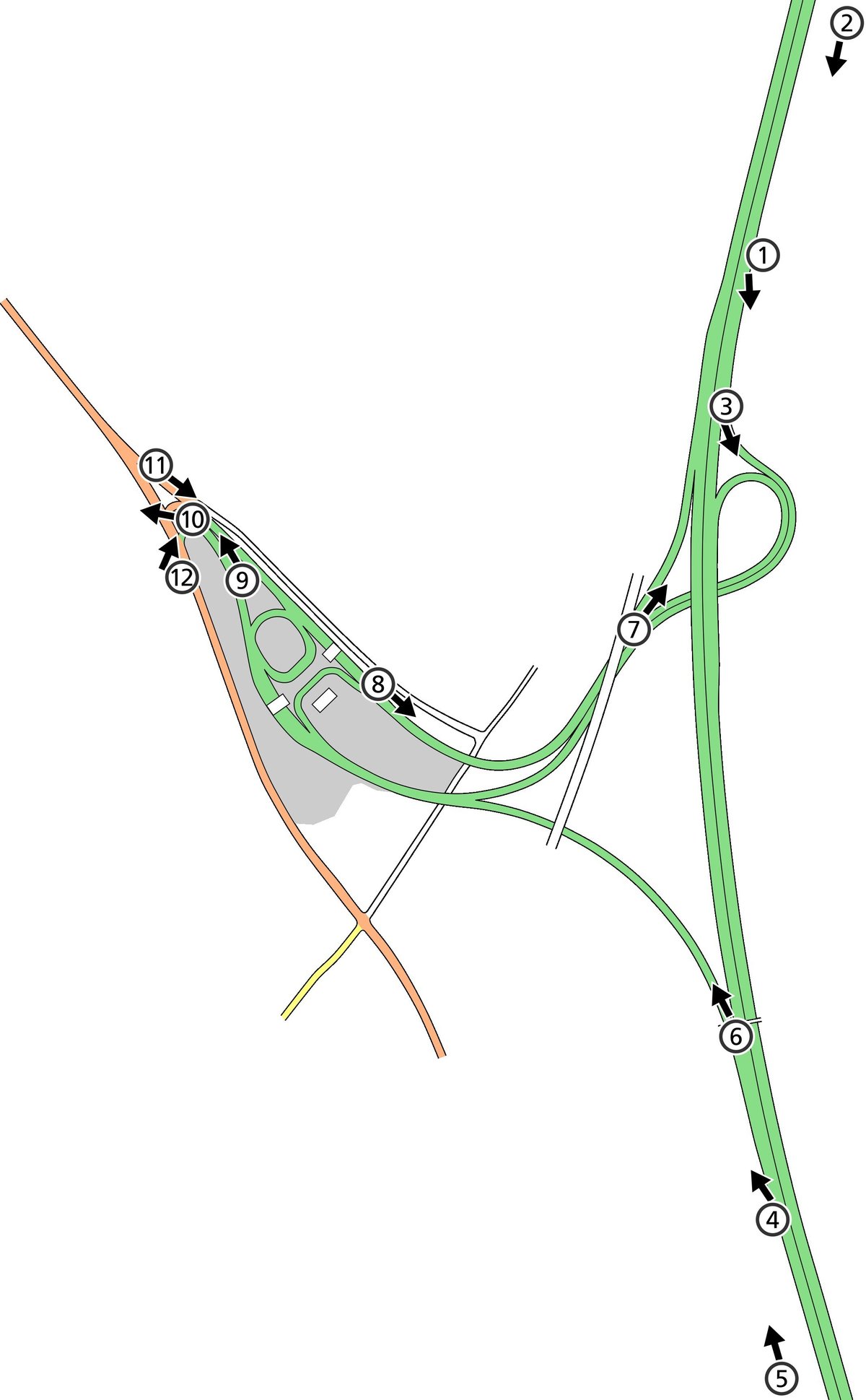 E1 東名高速 28 彦根IC/exBS ~ 甲良exPA/exBS｜know where to run / のうえあとらん