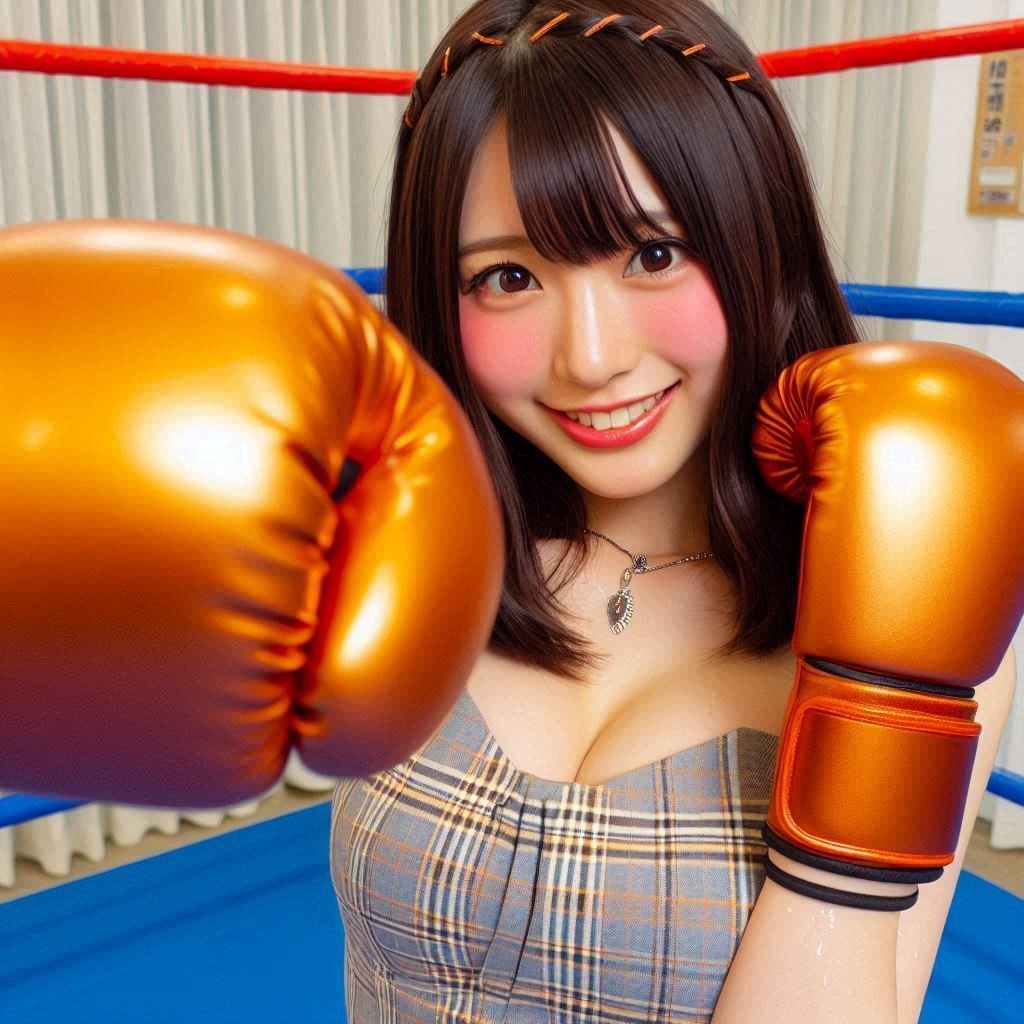 Take a Punch⑳（オレンジグローブ）｜Q-MiMi