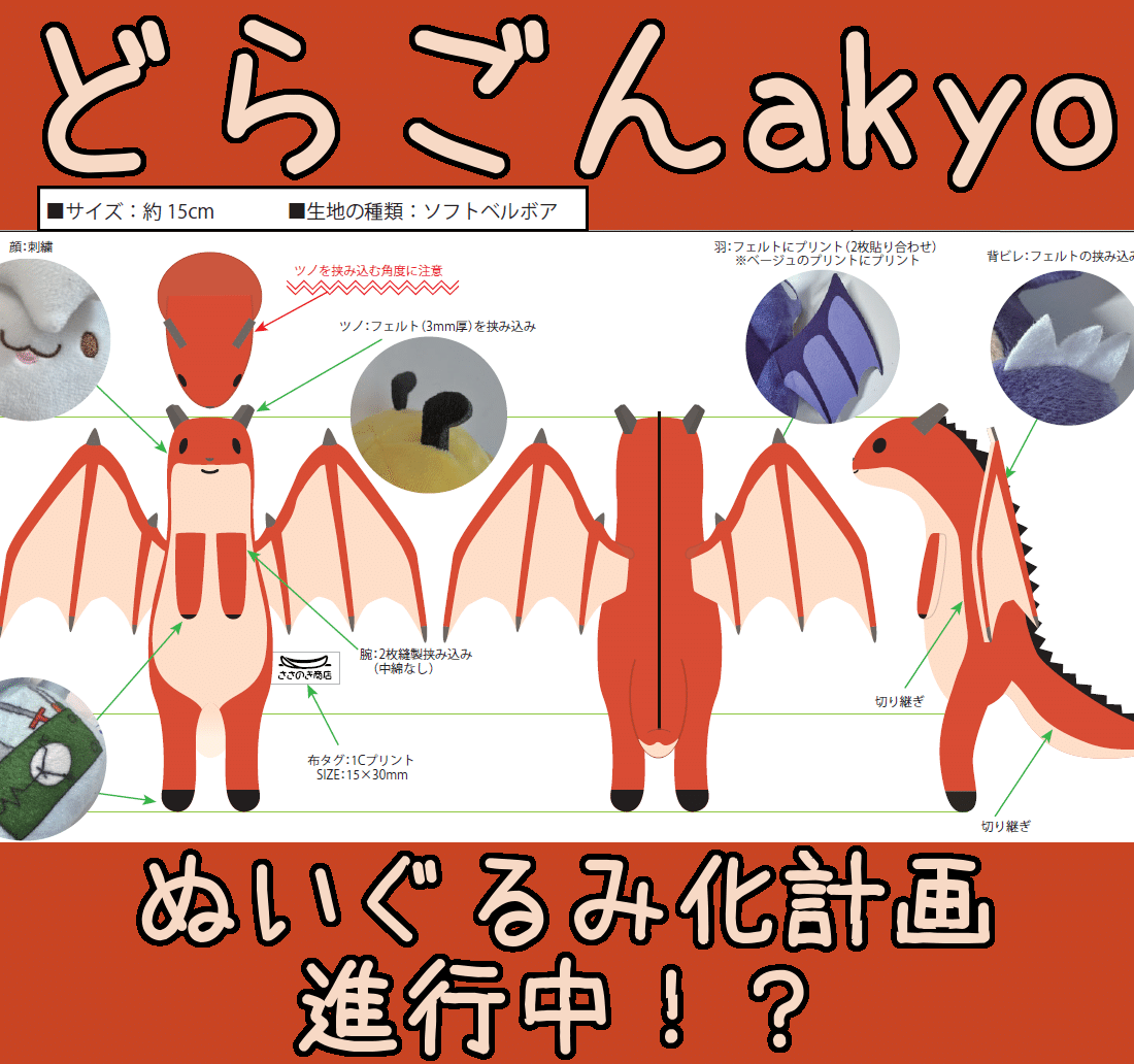 Akyo(vrchat)のぬいぐるみがもっと欲しいというお話｜ささのき