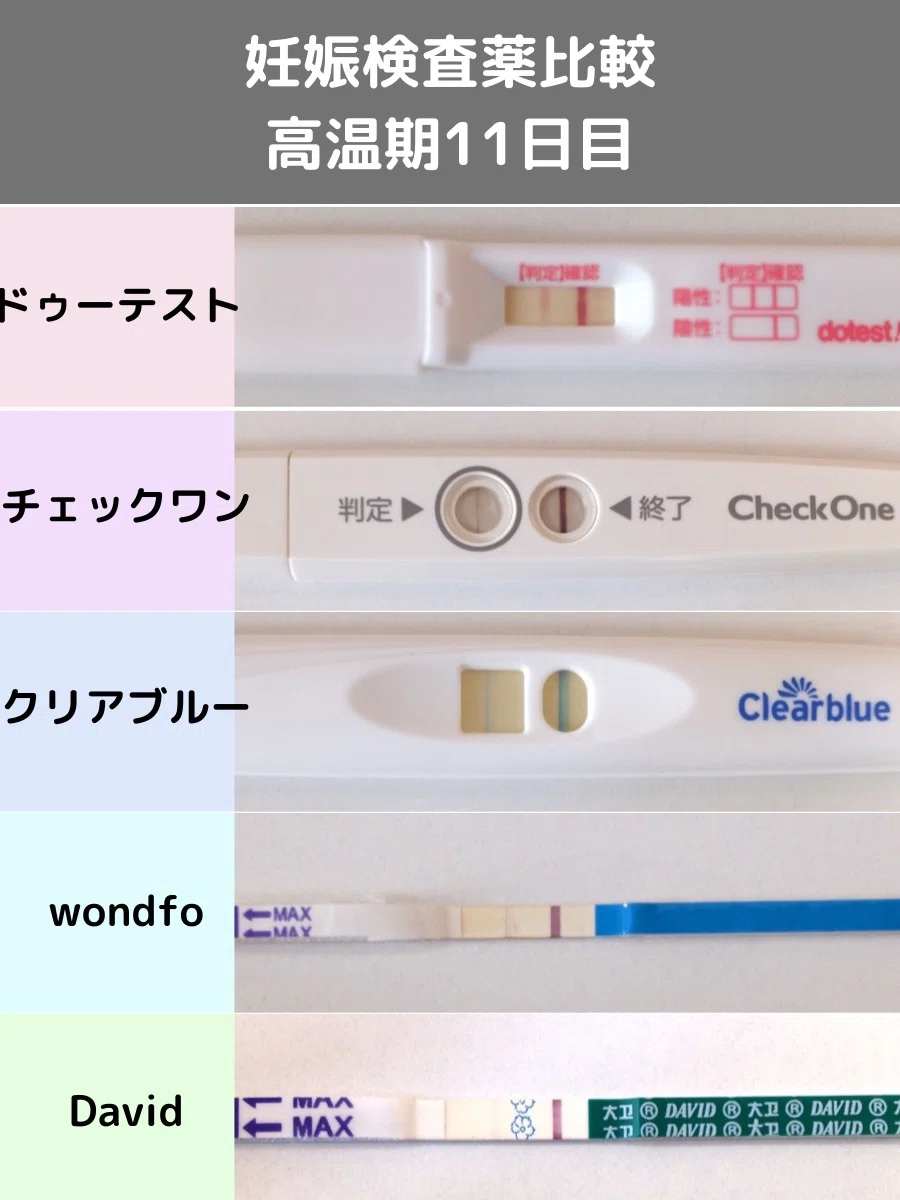 [Early Testing] Comparing the Sensitivity of 5 Types of Pregnancy Tests ...