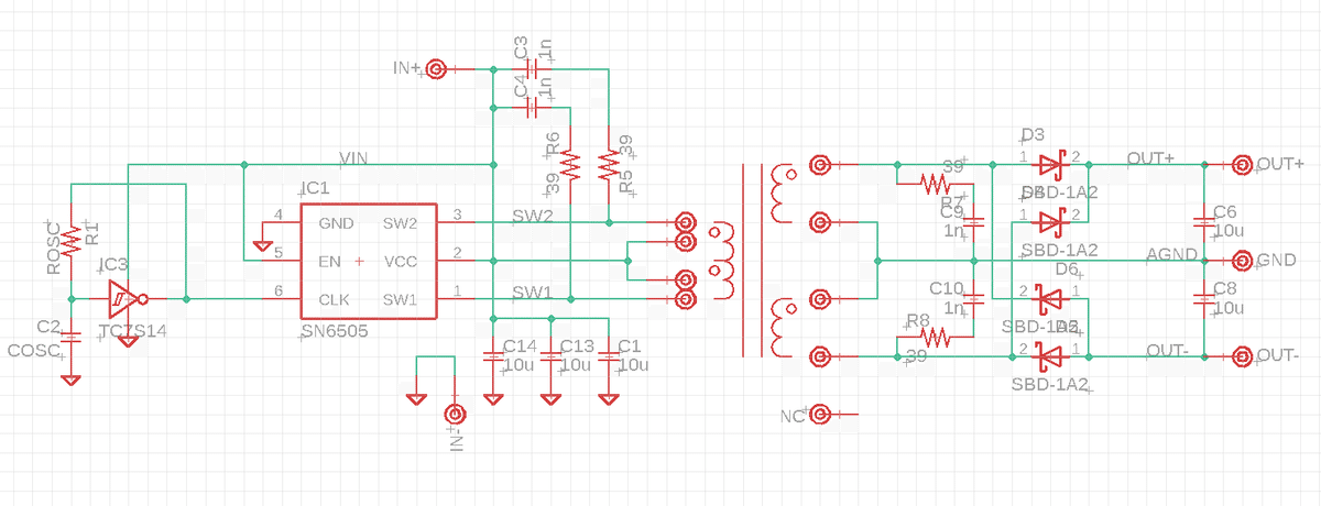 測定機に使える自作低ノイズ絶縁DCDC｜tarori