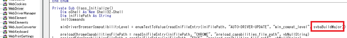 [SeleniumVBA]WebDriver自動更新コードを解読する｜sele_chan