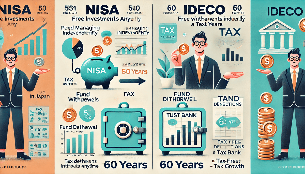 NISAとiDeCo、徹底比較！自分に最適な制度を選んで賢く資産運用｜雅