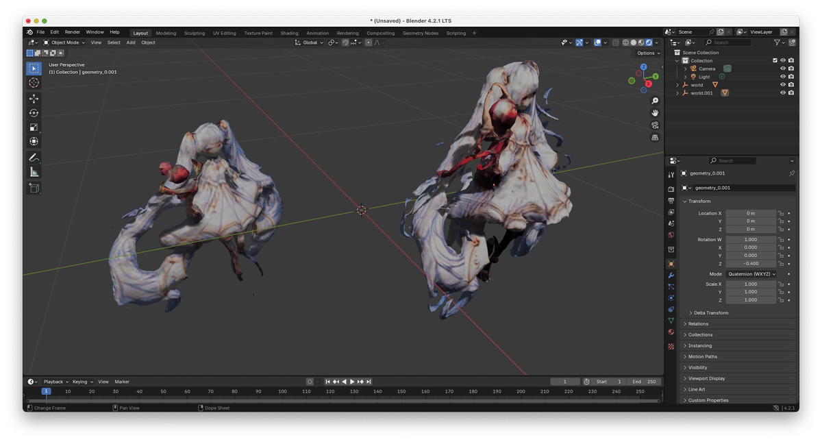 Stability AIの3Dモデル生成AI(SF3D, SPAR)のGitHub版とAPI版を比較、どう違うのか？｜ダイブツ