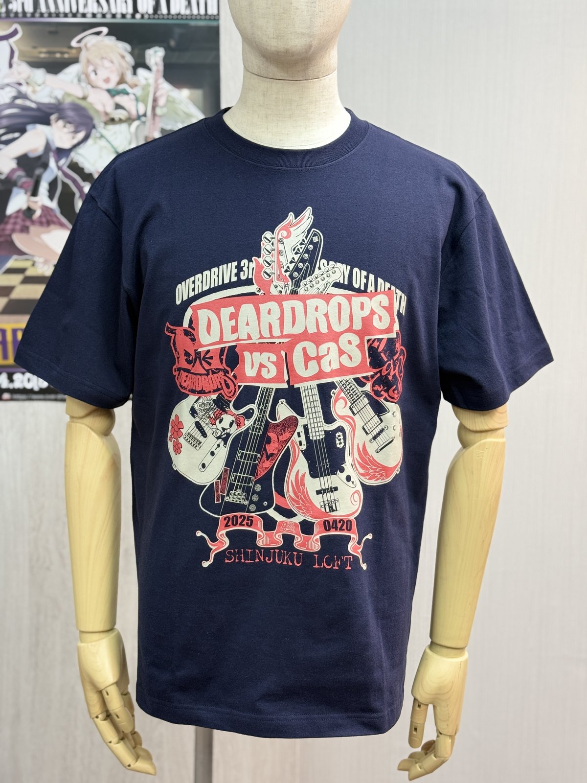 OVERDRIVE三周忌記念法要「DEARDROPS vs CaS」開催のお知らせ｜bamboo@milktub