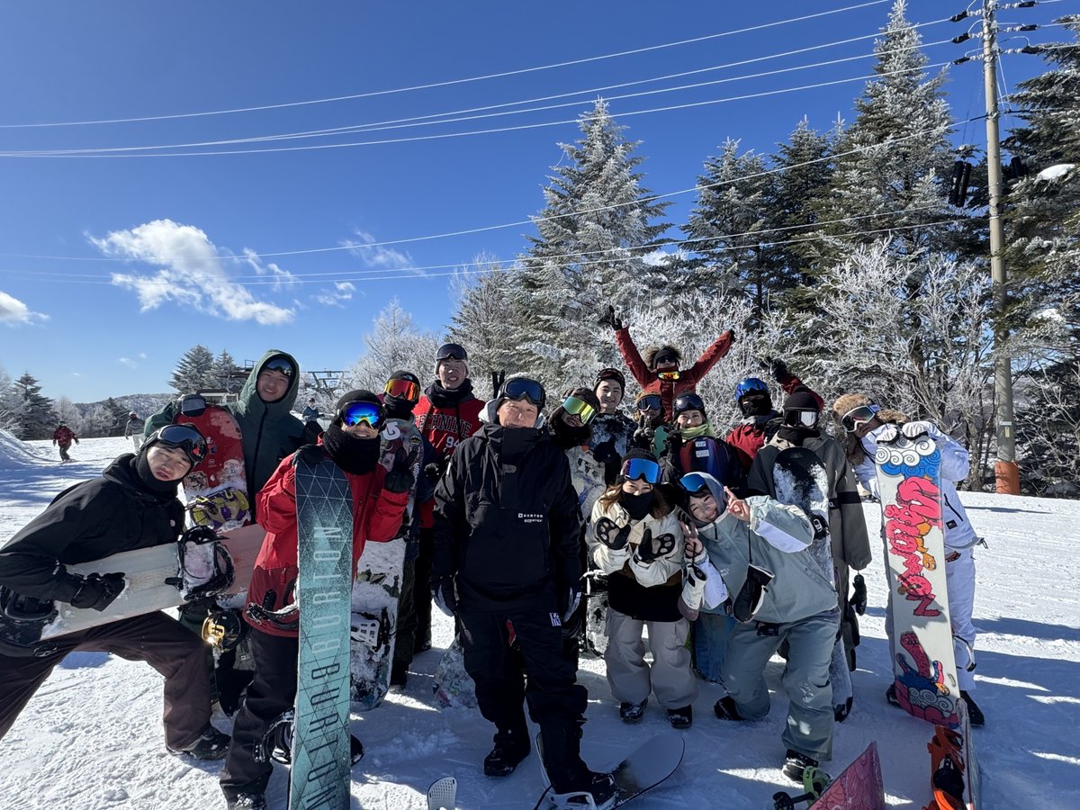 🏂スノーボード部合宿 ｜株式会社nobitel（ノビテル） 公式note