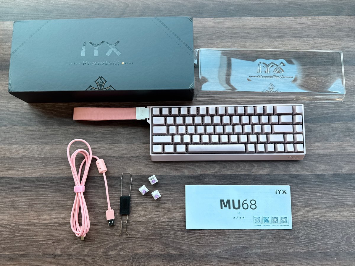 IYX MU68 ULTRA 宝石のような質感の超高性能ラピトリキーボード｜Spine