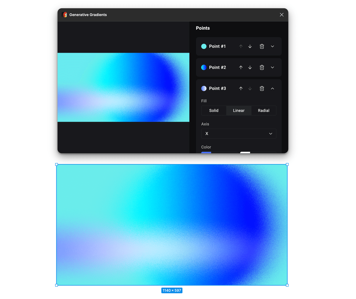 【Figma】グラデーション生成に使えるFIgmaプラグイン7個｜Hiro