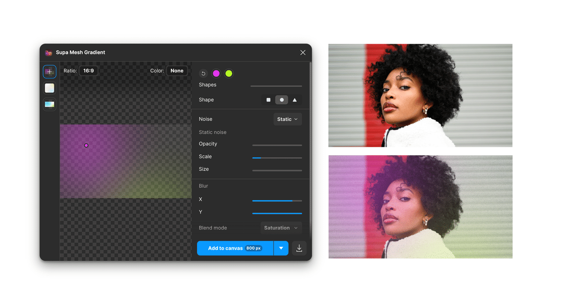 【Figma】グラデーション生成に使えるFIgmaプラグイン7個｜Hiro
