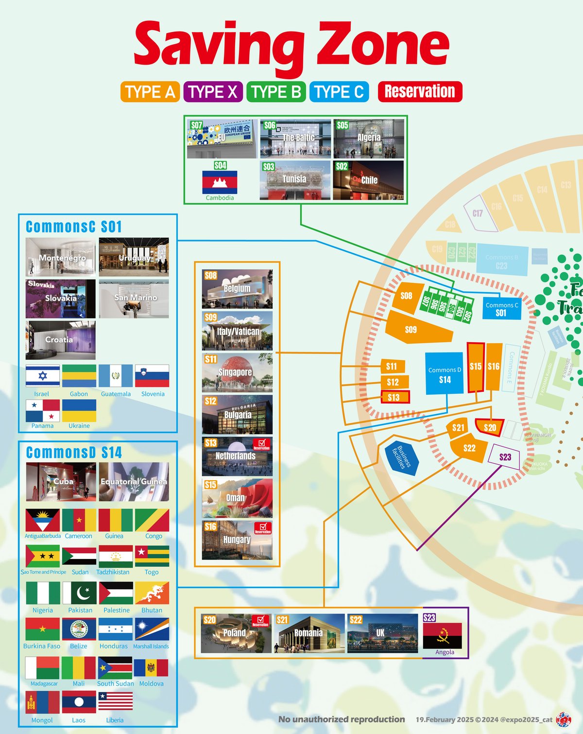 Official Participants’ Pavilion MAP｜ EXPO_CAT