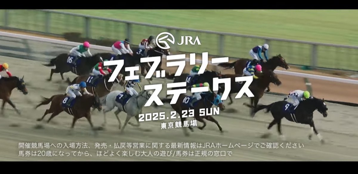 [JRA]G1フェブラリーステークス＆サウジカップ2025サイン考察①CMサイン｜鳩胸男のサイン競馬