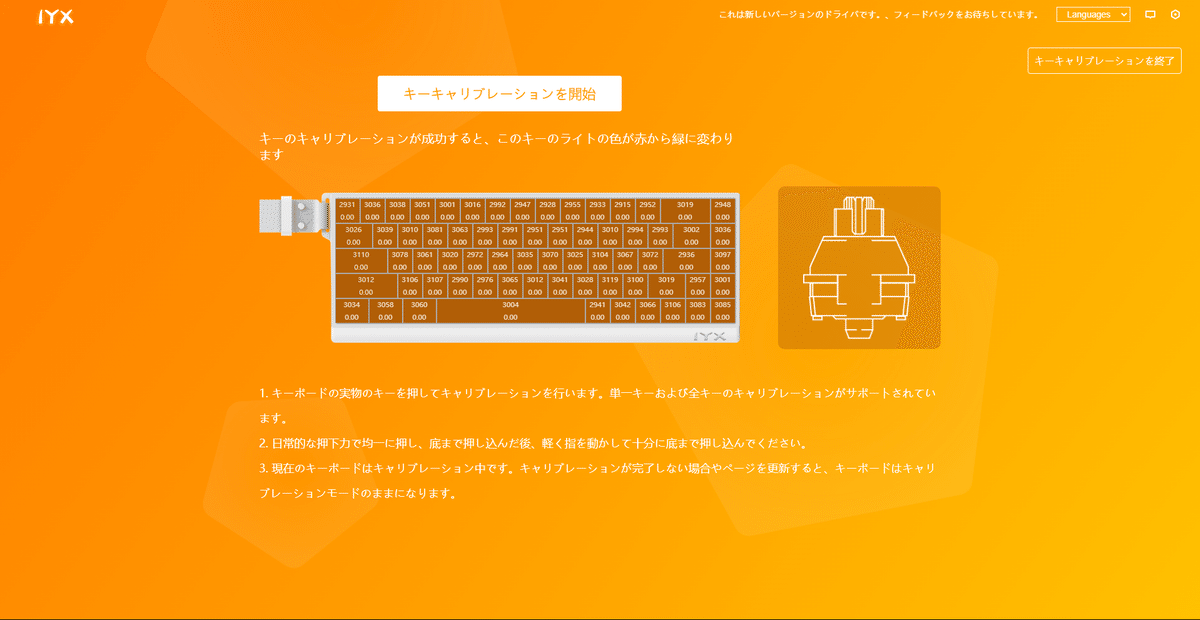 IYX MU68 ULTRA 宝石のような質感の超高性能ラピトリキーボード｜Spine