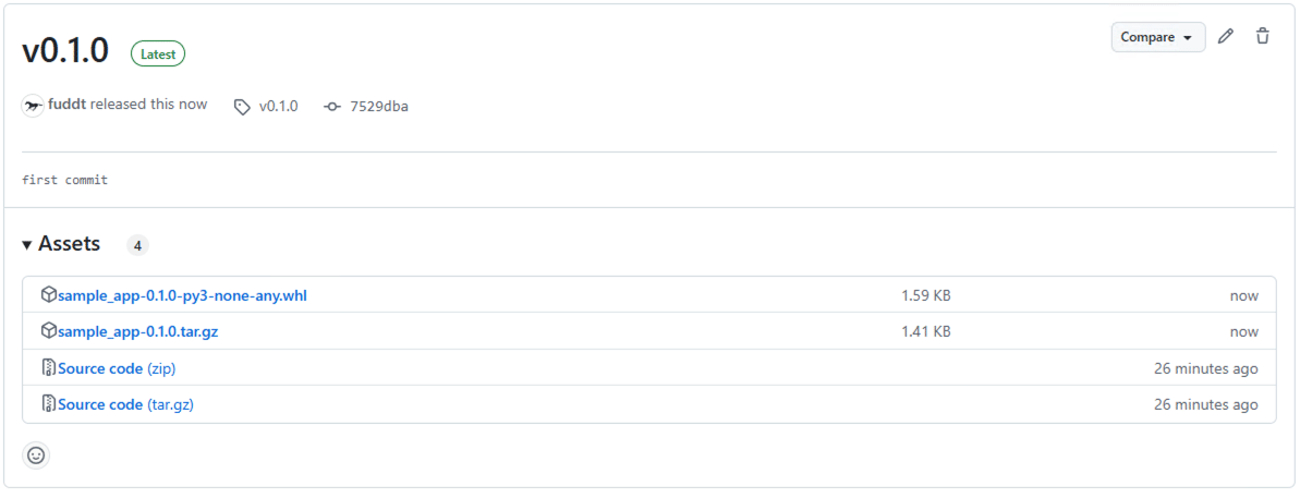 GitHub 自作パッケージ 配布 手順 Python メモ｜Fuji
