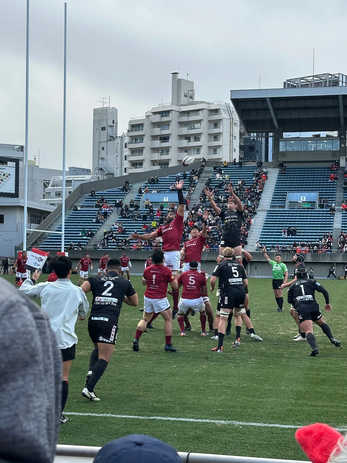 リーグワン 第9節【リコーBR東京 vs 東芝BL東京】勝利・復帰｜井上雅人 Masato Inoue / バリトン歌手