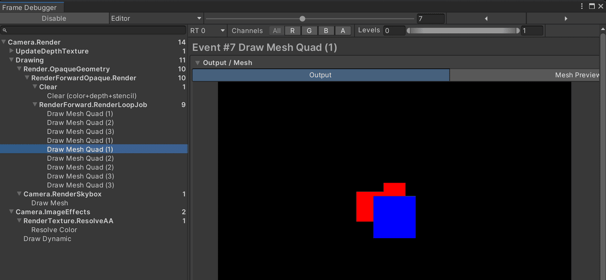 【Unity】シェーダー マルチパスの描画順考察｜Hiko