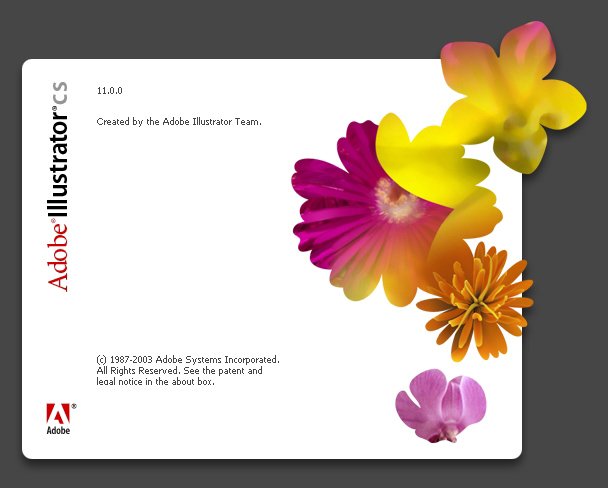 Adobe Illustrator（Splash Screen）｜midori