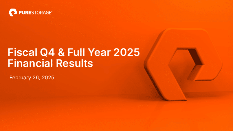 PSTG (Pure Storage)【FY25 Q4決算】｜もてのり 米国株決算