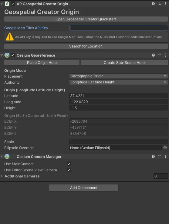 UnityでGeospatial Creatorをつかってみる｜oshimu