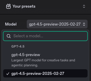 【Orion】GPT-4.5、遂に解禁！使い方とその性能など解説｜ChatGPT研究所