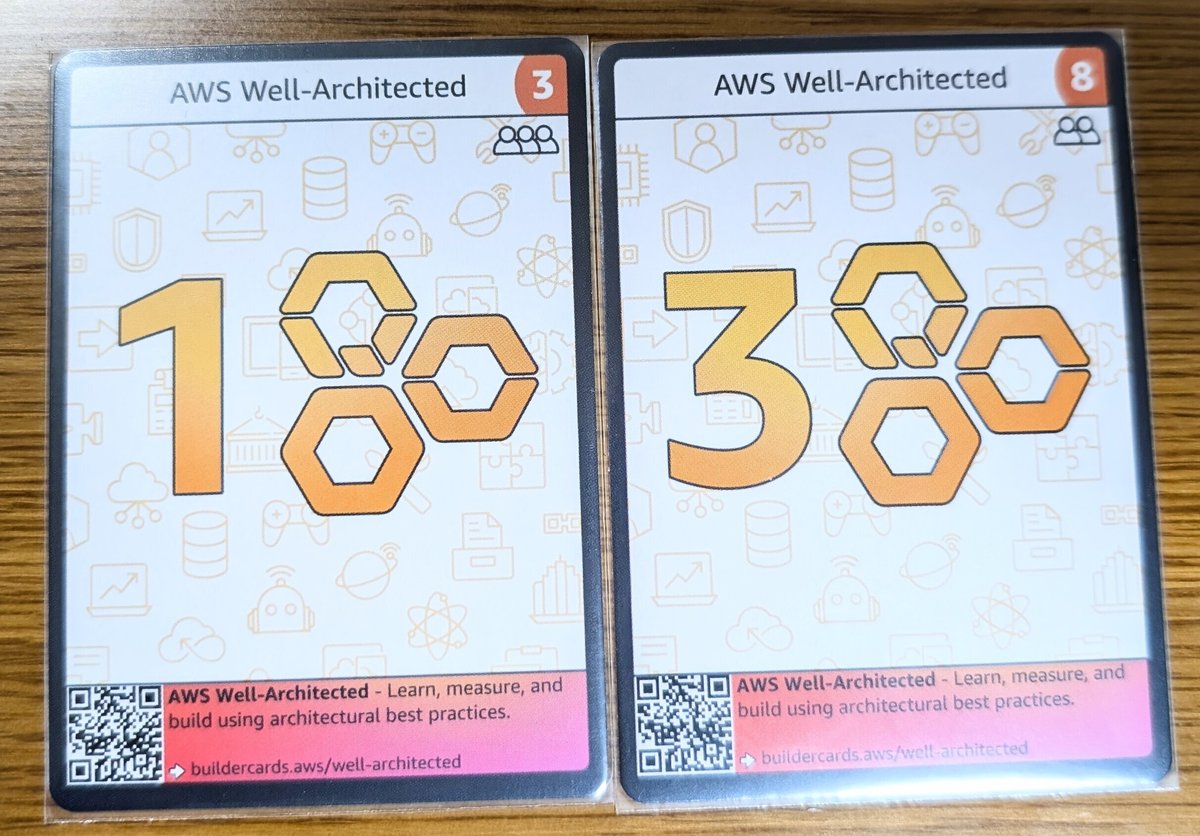 AWS BuilderCards 2nd Edition攻略｜moriko