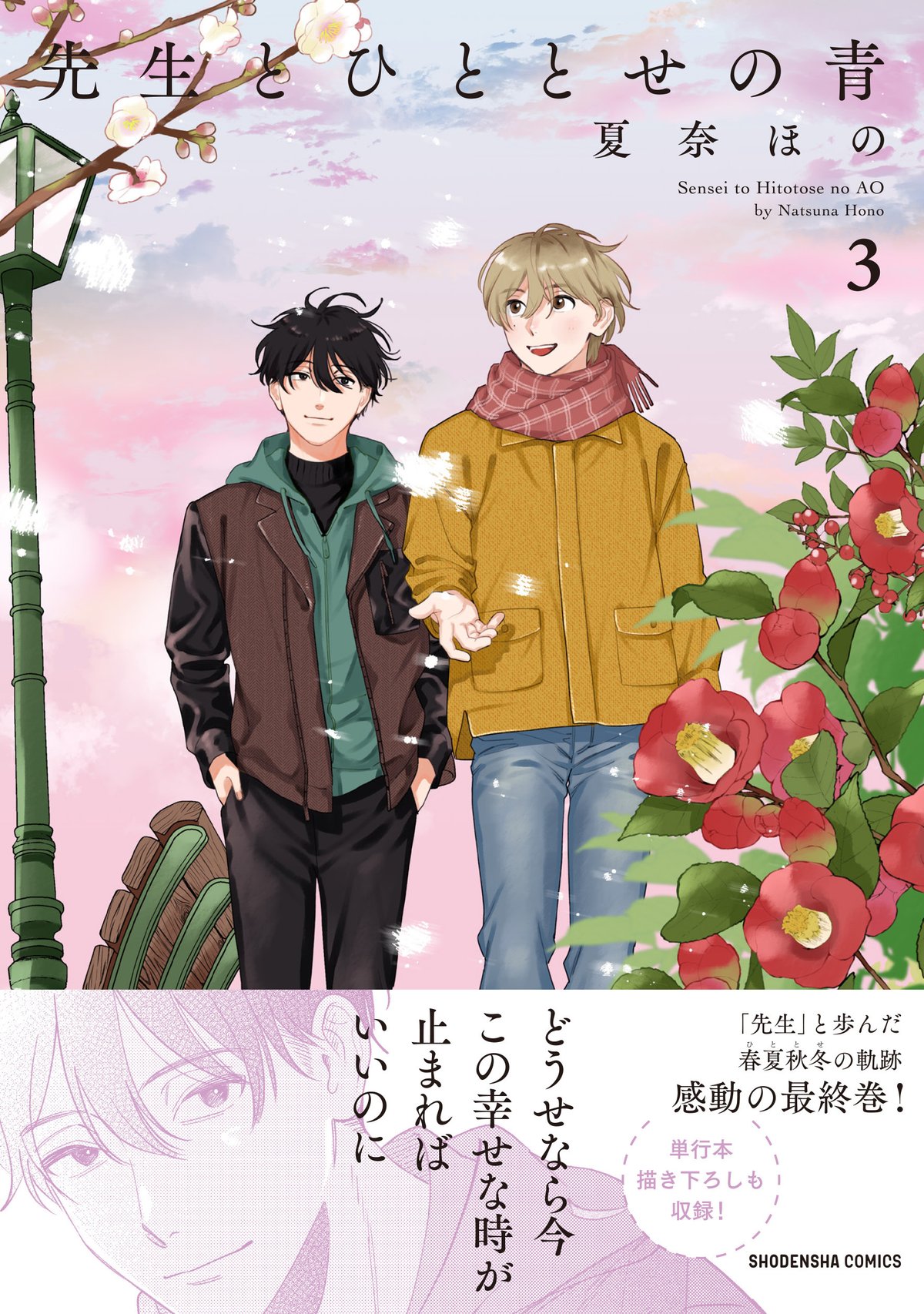 青春物語、堂々完結！夏奈ほの最新作『先生とひととせの青』第3巻 編集後記｜SHODENSHA COMICS編集部