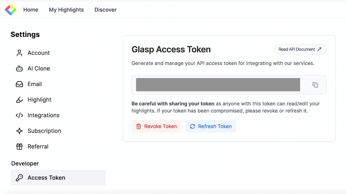 GlaspからObsidianへハイライトをエクスポートする方法｜Kei