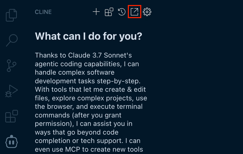 Cline いいぞ！簡単・快適エージェントコーディング：初心者向けの基本ガイド｜komz