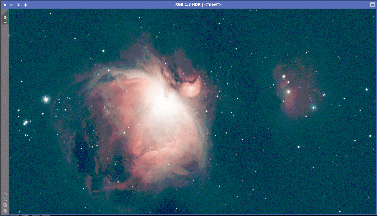 PixInsight M42のHDR合成プロセスまとめ｜TAKK