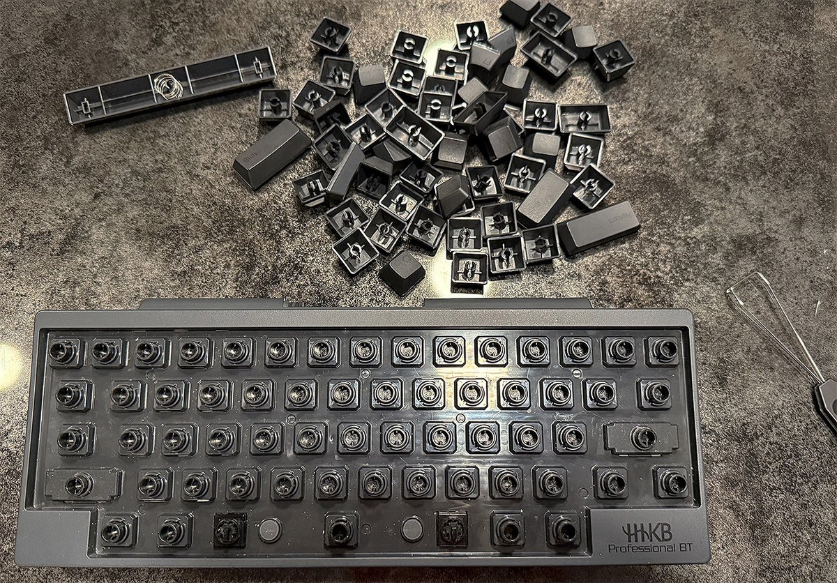 HHKBのキートップを入れ替えてみたよ｜23（PepperBox）