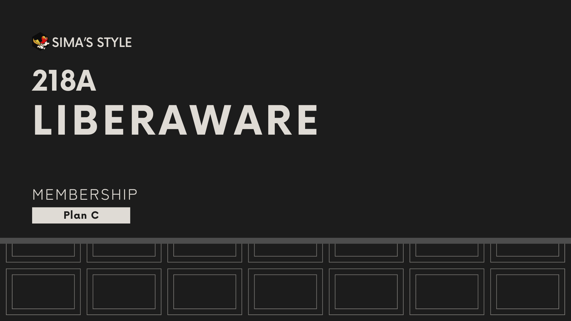 218A LIBERAWARE｜しましま