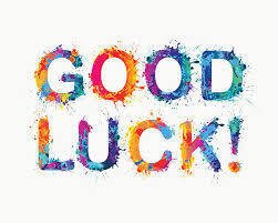 GOOD LUCK!!」｜chieko.sho