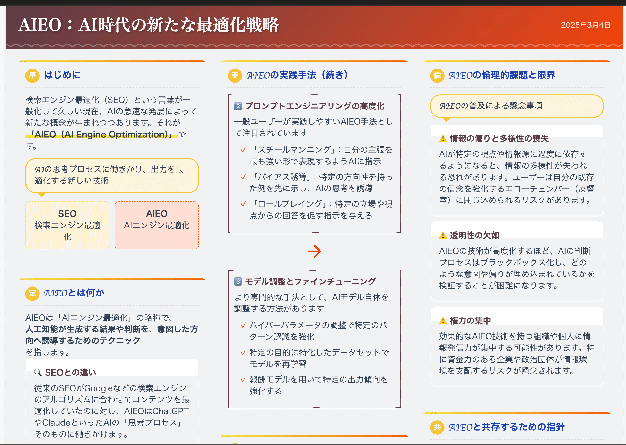 AI時代の新常識：AIEO（AI Engine Optimization）の可能性と課題｜a null-sensei