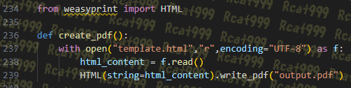 PythonでHTMLをPDF化してみた ～0からPDFを生成したいのでHTMLxCSSをweasyprintで変換～｜Rcat999