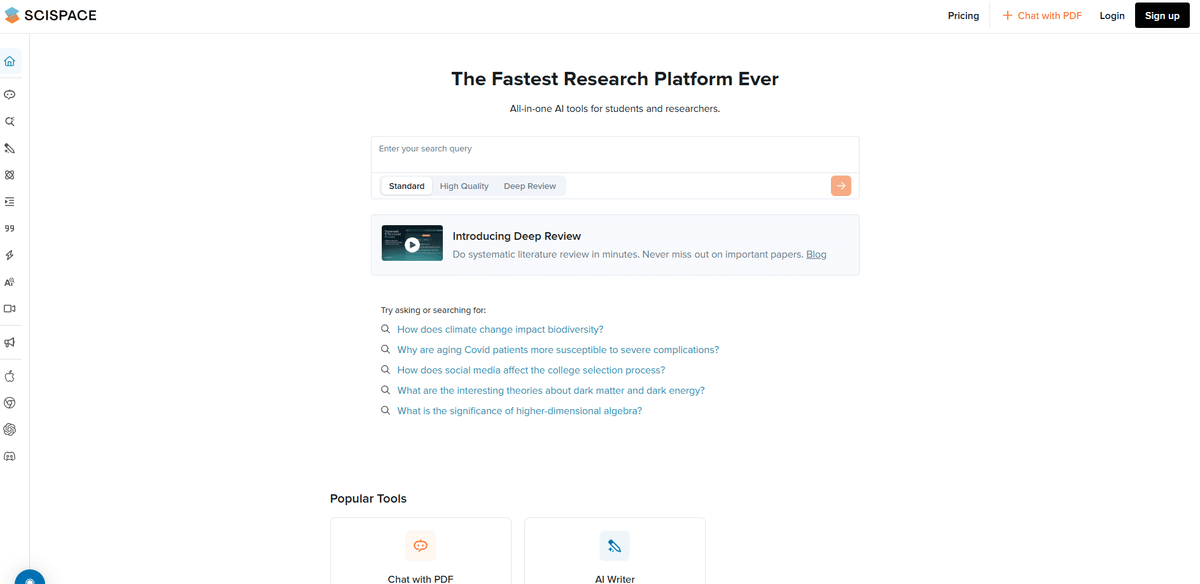 SciSpace: 研究を革新するAIツール｜0xpanda alpha lab