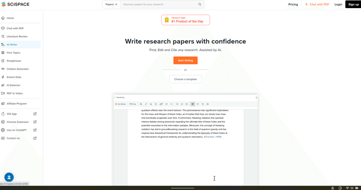 SciSpace: 研究を革新するAIツール｜0xpanda alpha lab
