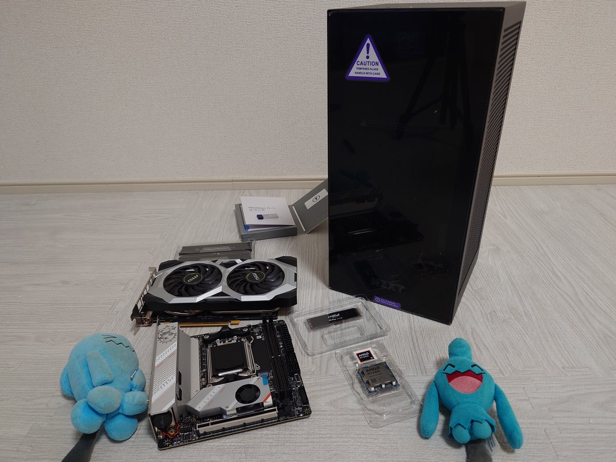 【自作PC】NZXT H1 version2｜GACKT(FF外)