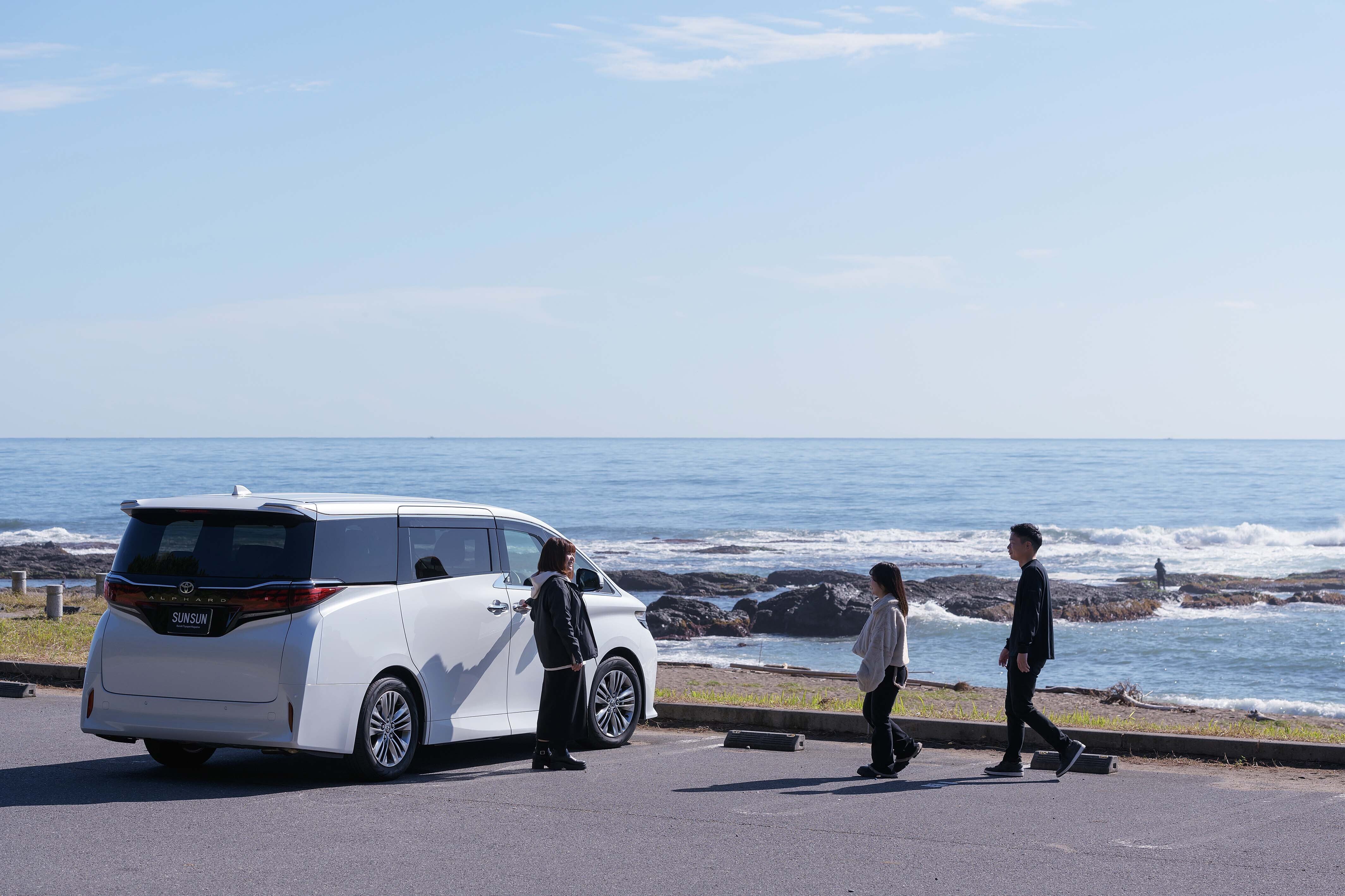 アルファードのある風景｜SUNSUN drive｜茨城トヨペット