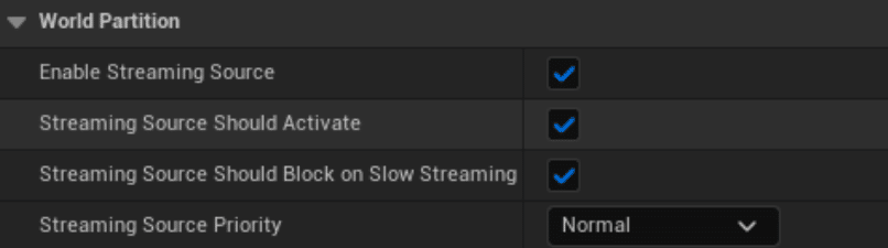 World Partitionのストリーミングソースコンポーネント｜HEXADRIVE