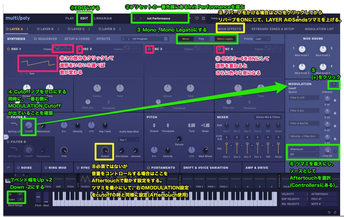 [WS音源探訪メモ] KORG multi/poly NATIVE（速報）｜Windsynth workbook