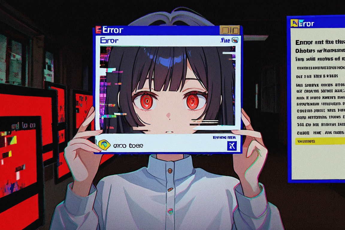 SDXLCN_scribble_il_noobとerror_windows_xlの配布（メンシ）｜852話