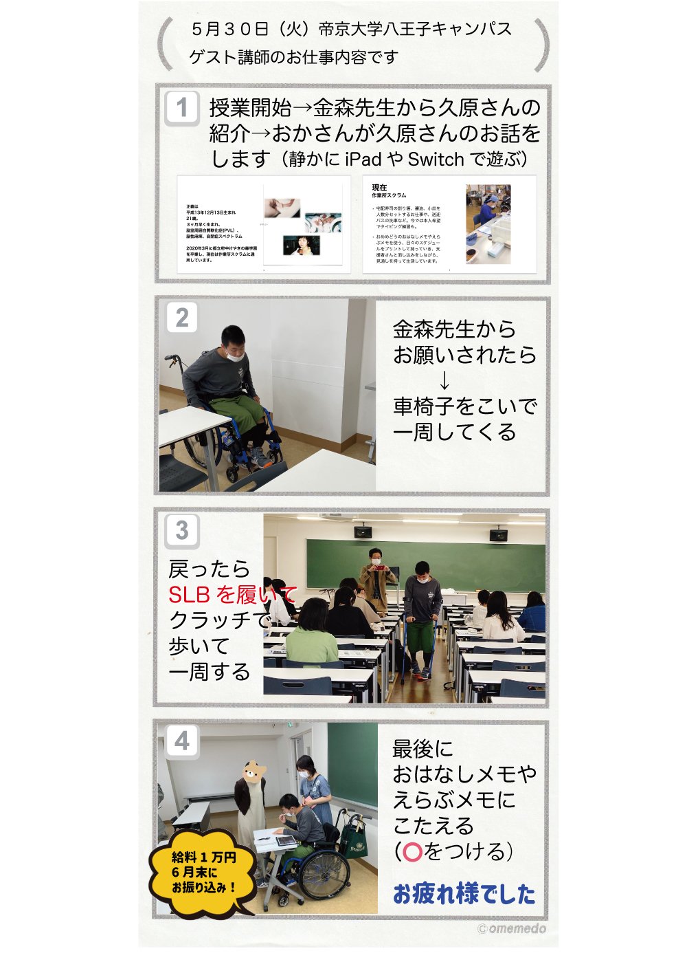 【お仕事紹介】大学でゲストスピーカー＠まーくん その3｜アトリエクララン クハラヨウコ