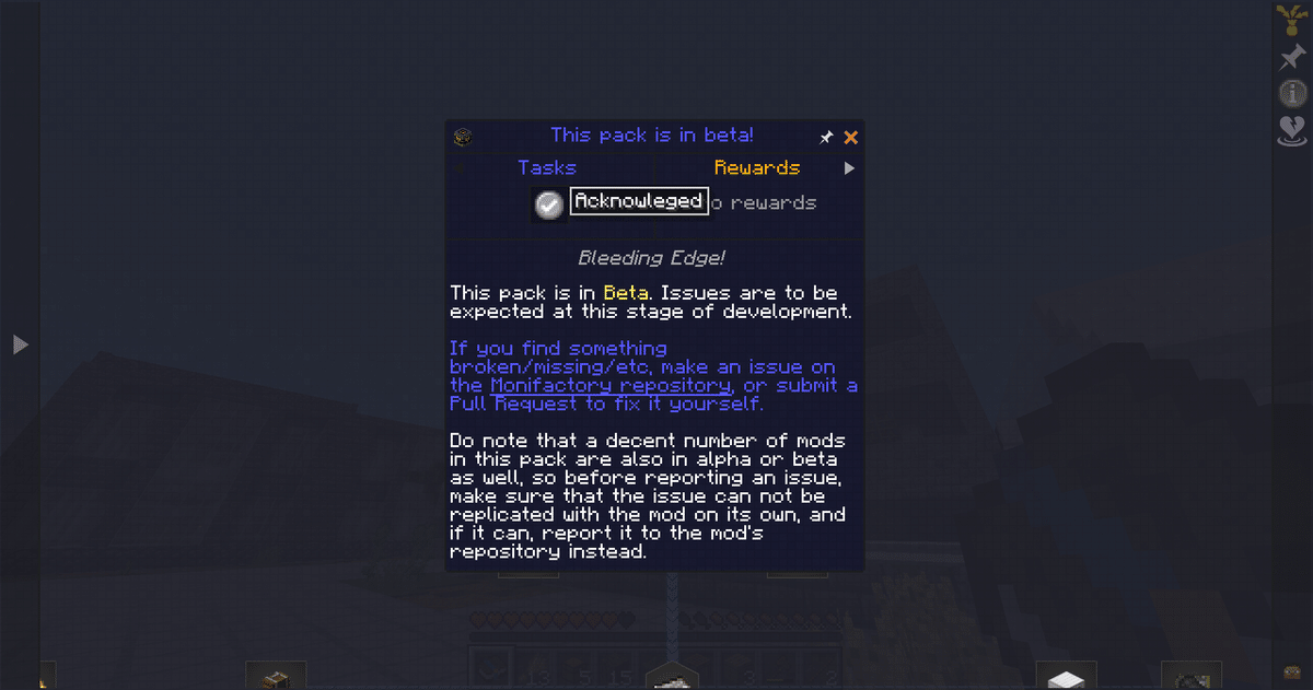 [Minecraft modpack]ゆるゆる初心者Monifactoryノーマルモード攻略日記#1[Gregtech CEu Modern ...