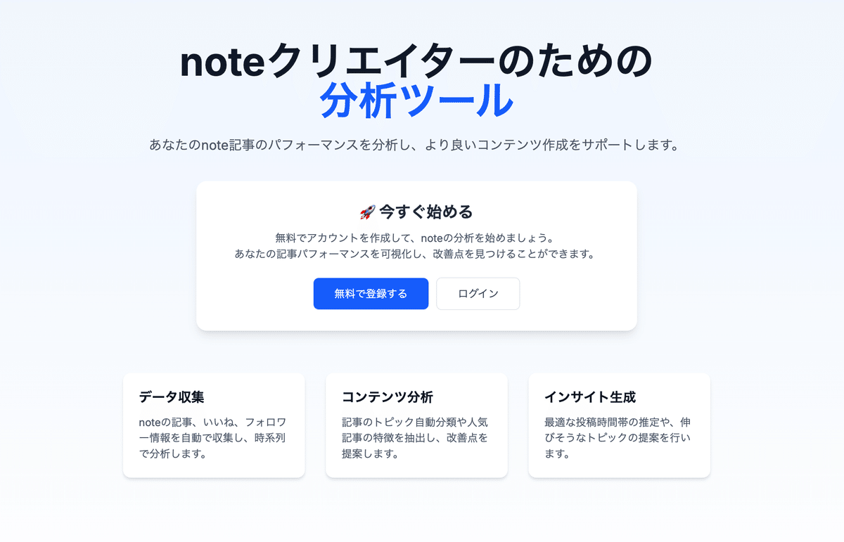 noteユーザーの創作をブーストする分析ツール「note booster」とは? α版テストに参加してみた｜もた | note分析ツール開発