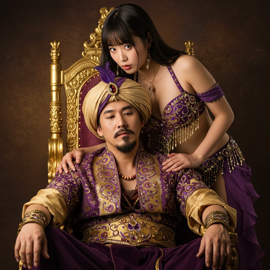 【ImageFX】アラビアンナイト 踊り子のプロンプト｜MISA
